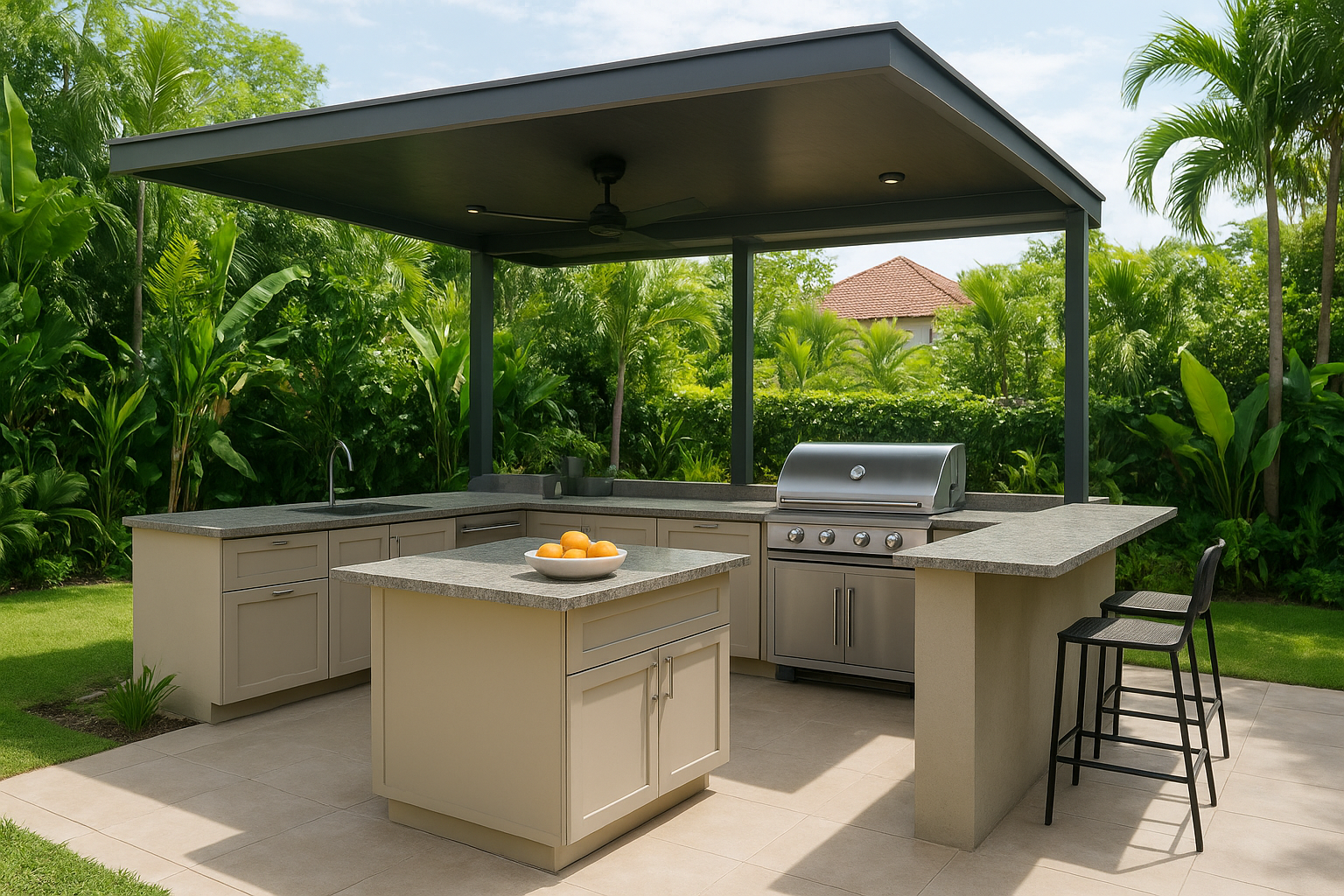 13 Outdoor Kitchen Design Ideas for Malaysian Homes (2026) | Konzept Garden
