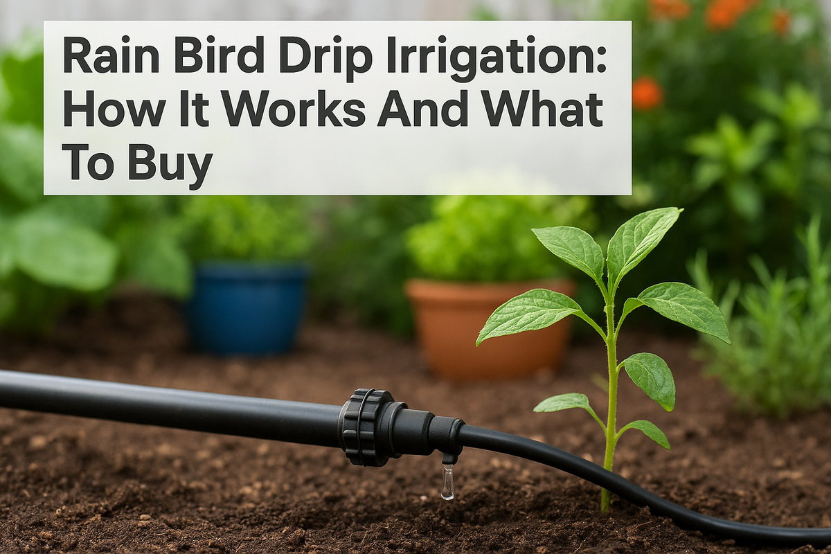 Rain Bird Drip Irrigation: How It Works And What To Buy | Konzept Garden