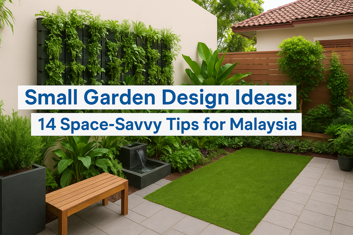 Small Garden Design Ideas: 14 Space-Savvy Tips for Malaysia | Konzept ...
