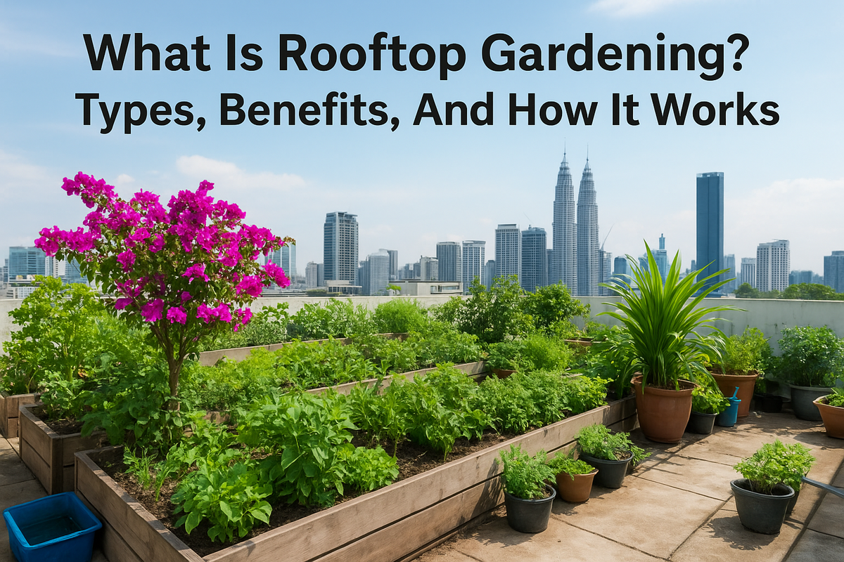 What Is Rooftop Gardening? Types, Benefits, And How It Works | Konzept ...